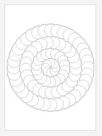 Disc Mandala Coloring Page | FaveCrafts.com