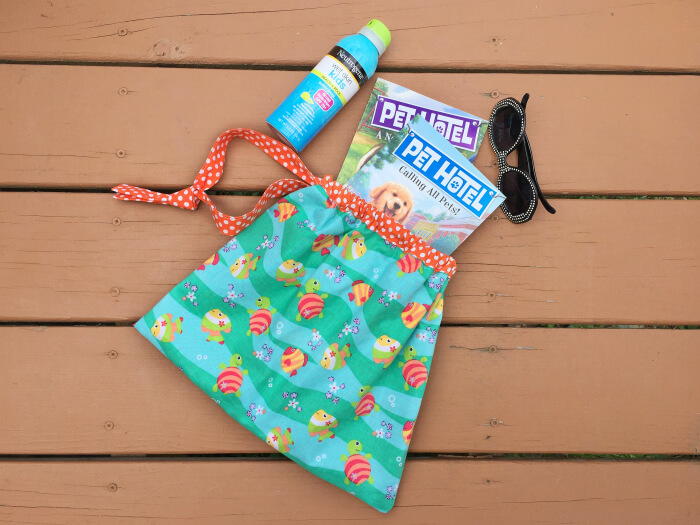 Kids Pool Tote Bag | AllFreeSewing.com