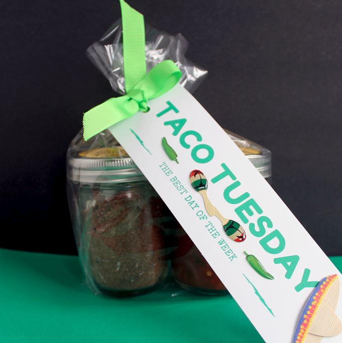 Taco Lover DIY Gift Idea | DIYIdeaCenter.com