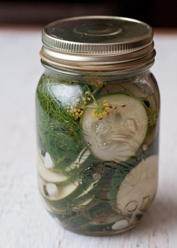 Ridiculously Quick and Easy Pickled Cucumber Recipe | DIYIdeaCenter.com