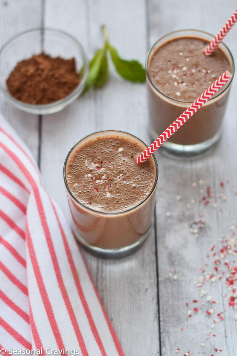 Fudge Strawberry Cherry Smoothie Recipe | RecipeLion.com