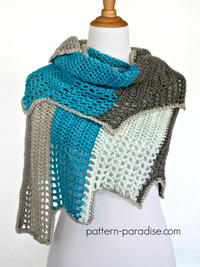 Blue Ridge Wrap | AllFreeCrochet.com