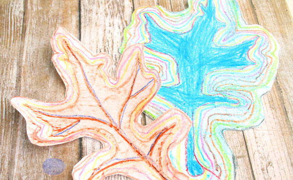 Leaf Tracing Fall Craft | AllFreeKidsCrafts.com