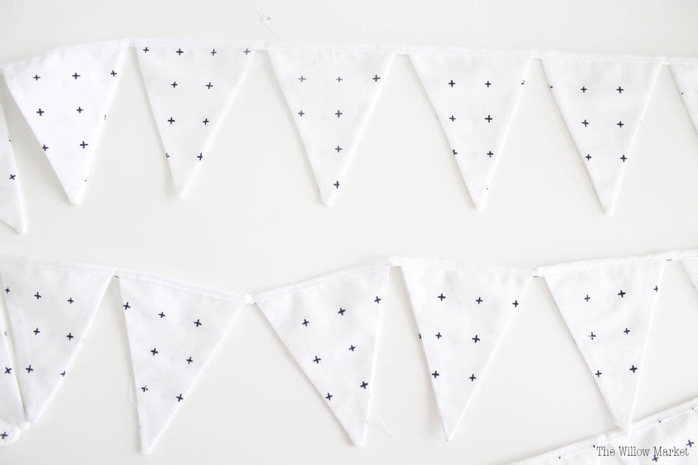 How to Sew a Triangle Garland | AllFreeSewing.com
