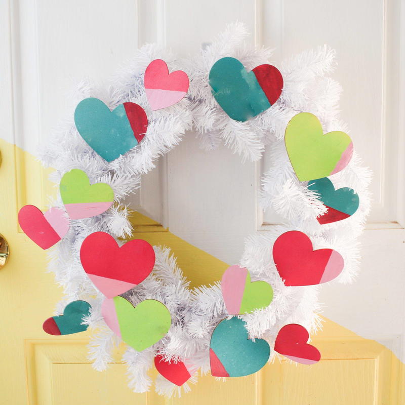 Easy DIY Valentine's Wreath | FaveCrafts.com