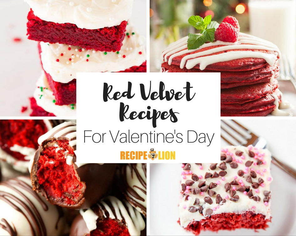 10 Red Velvet Recipes for Valentine's Day | RecipeLion.com