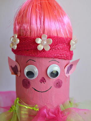 Toilet Paper Roll Troll Craft | AllFreeKidsCrafts.com