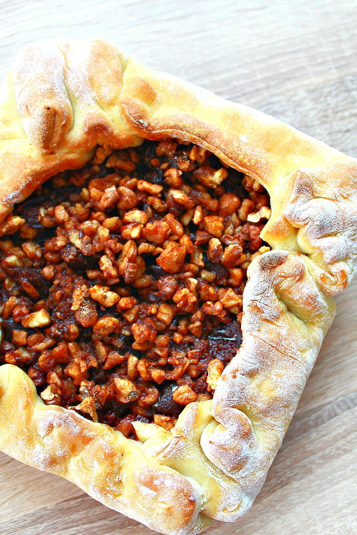 Crescent Plum Tart | FaveHealthyRecipes.com