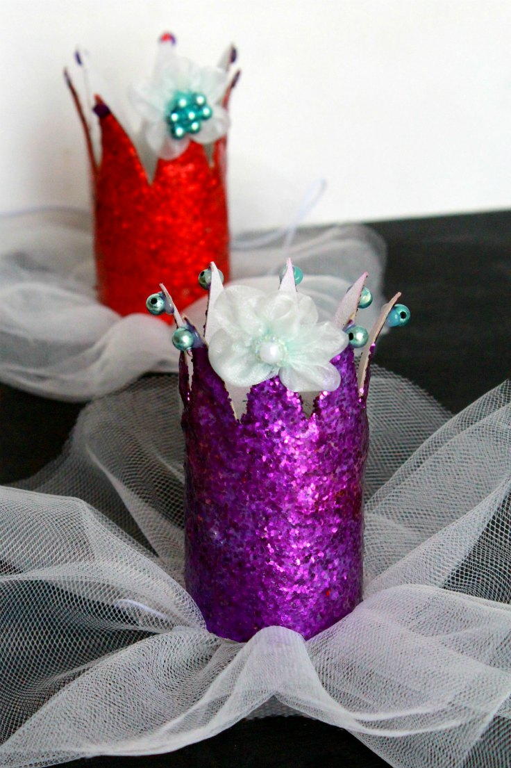 Recycled DIY Princess Crown | AllFreeKidsCrafts.com