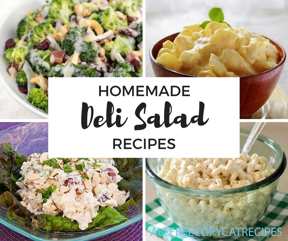 18 Homemade Deli Salad Recipes | AllFreeCopycatRecipes.com