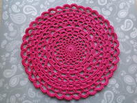 Pretty Pinwheel Doily Pattern | AllFreeCrochet.com