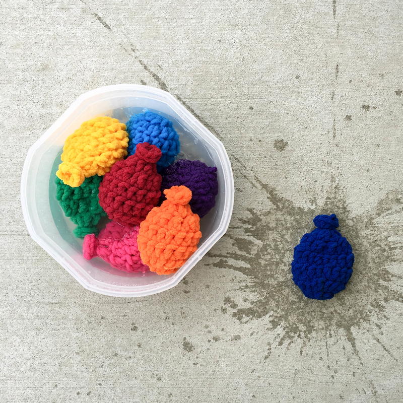 Crochet Water Balloons | AllFreeCrochet.com