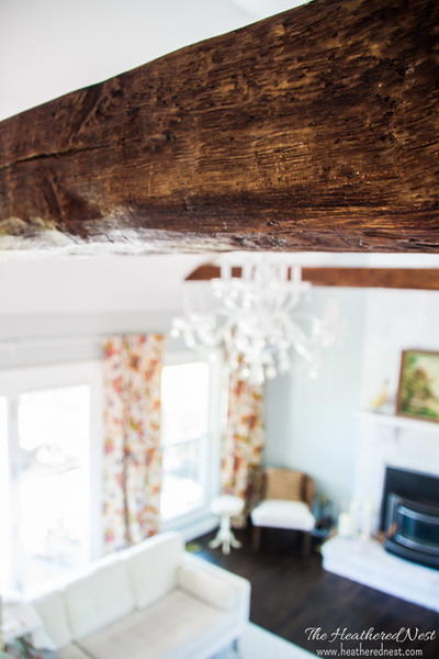 How to Install Faux Beams | DIYIdeaCenter.com