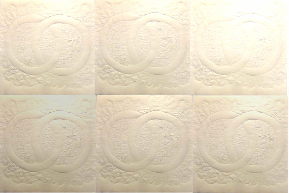 Double Wedding Ring Quilt Block | AllFreeDIYWeddings.com