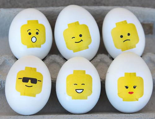 Awesome Lego DIY Easter Eggs | DIYIdeaCenter.com