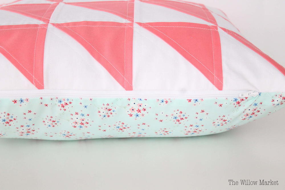 How to Sew Half Square Triangles | AllFreeSewing.com