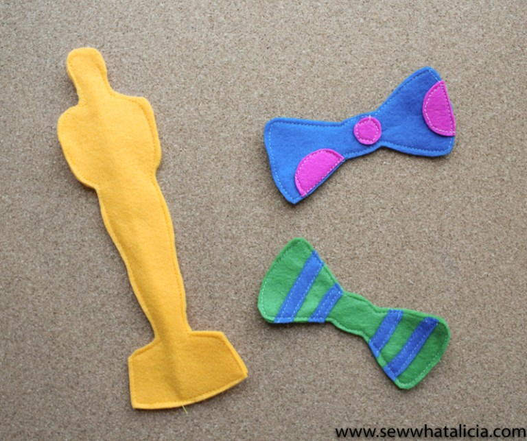 Felt Award Show Photo Props | AllFreeSewing.com