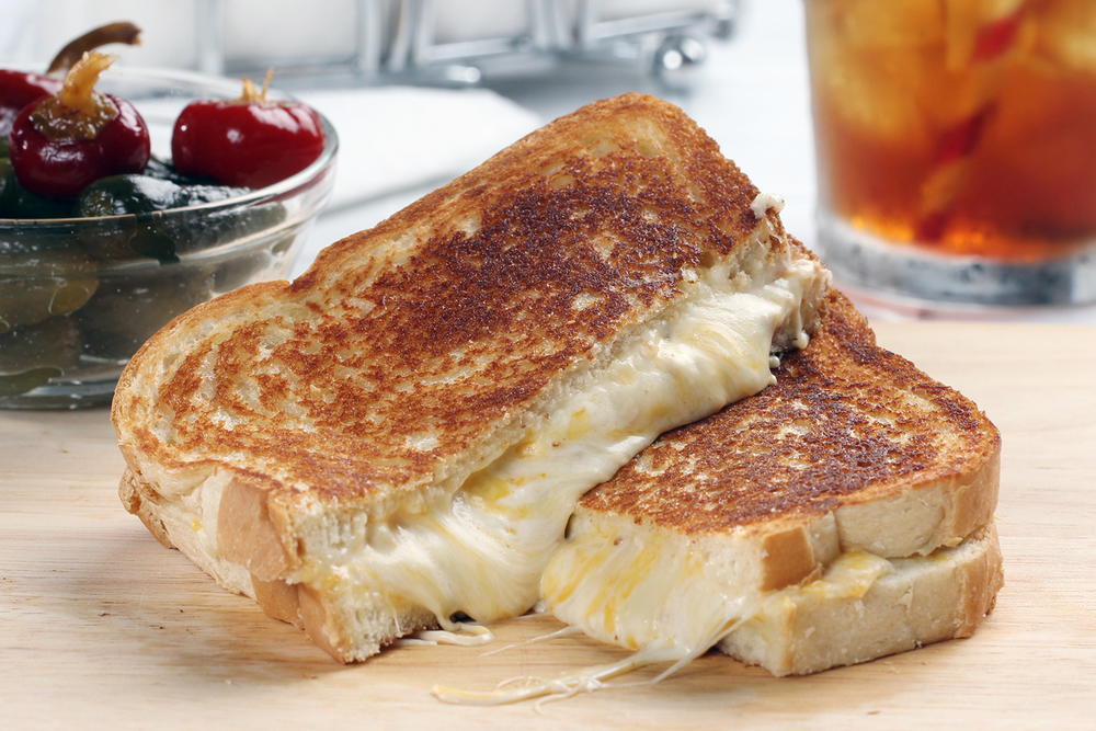 Ooey Gooey Bacon Grilled Cheese MrFood Ooey Gooey Bacon Grilled Cheese MrFood