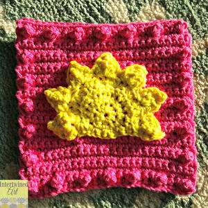 Sun Applique | AllFreeCrochet.com