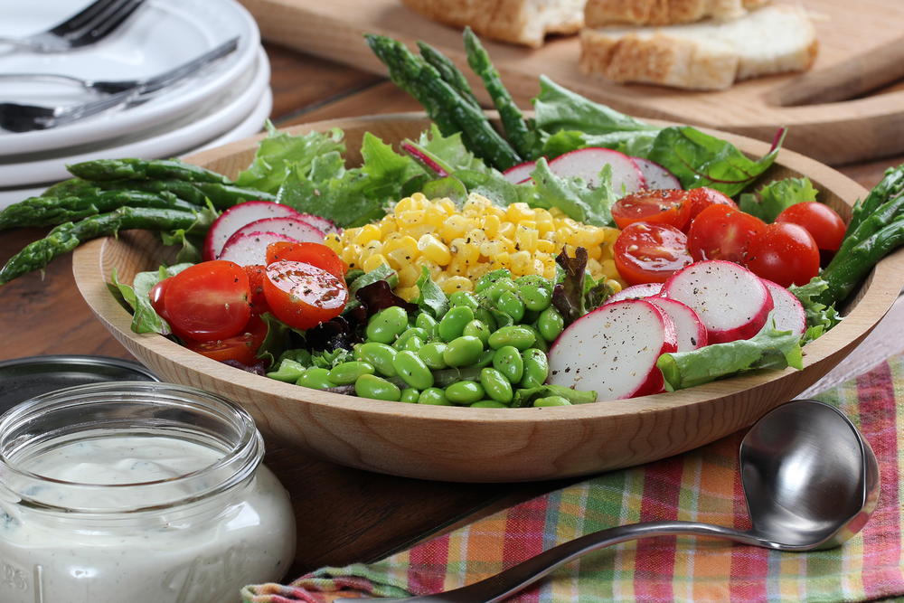 Spring Bounty Salad | MrFood.com