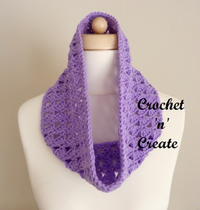 Slanting Shells Cowl | AllFreeCrochet.com