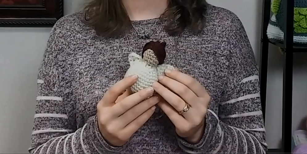 Easy Crochet Angel Ornament | AllFreeCrochet.com