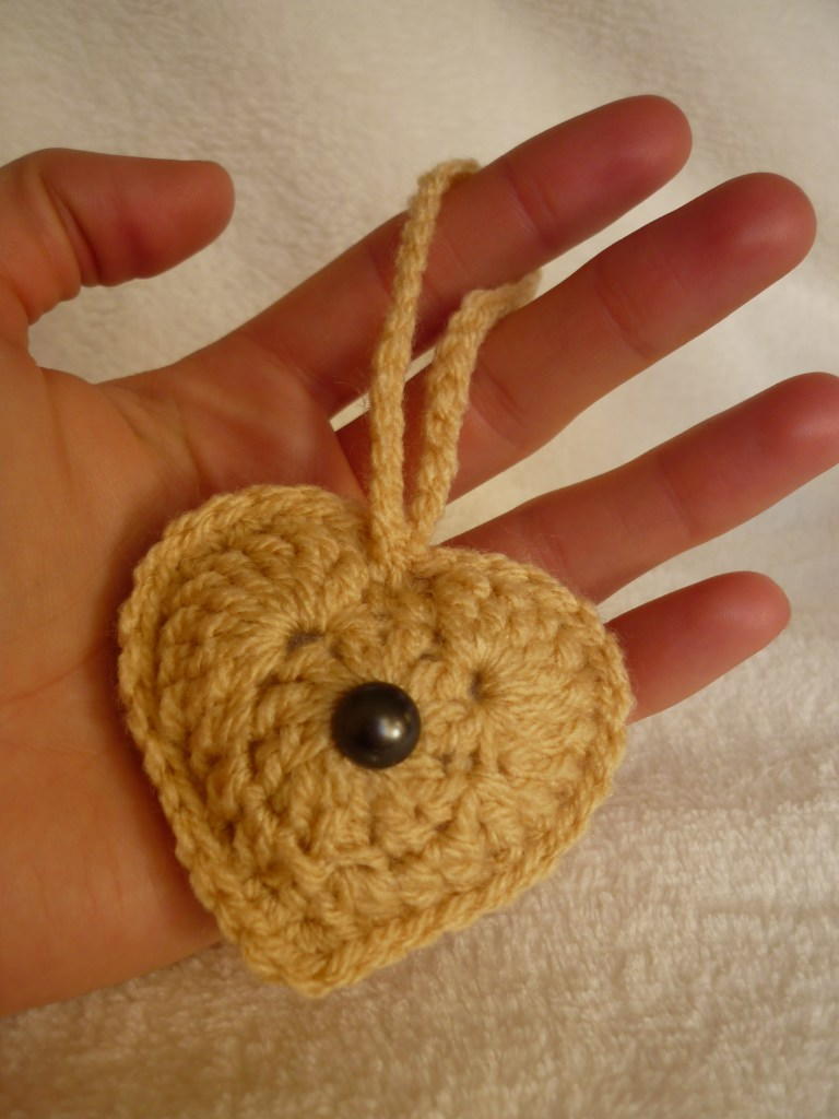 Small Crochet Heart Pattern | AllFreeCrochet.com