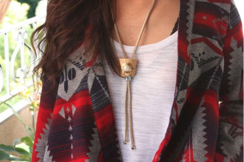 Western DIY Bolo Tie | AllFreeJewelryMaking.com