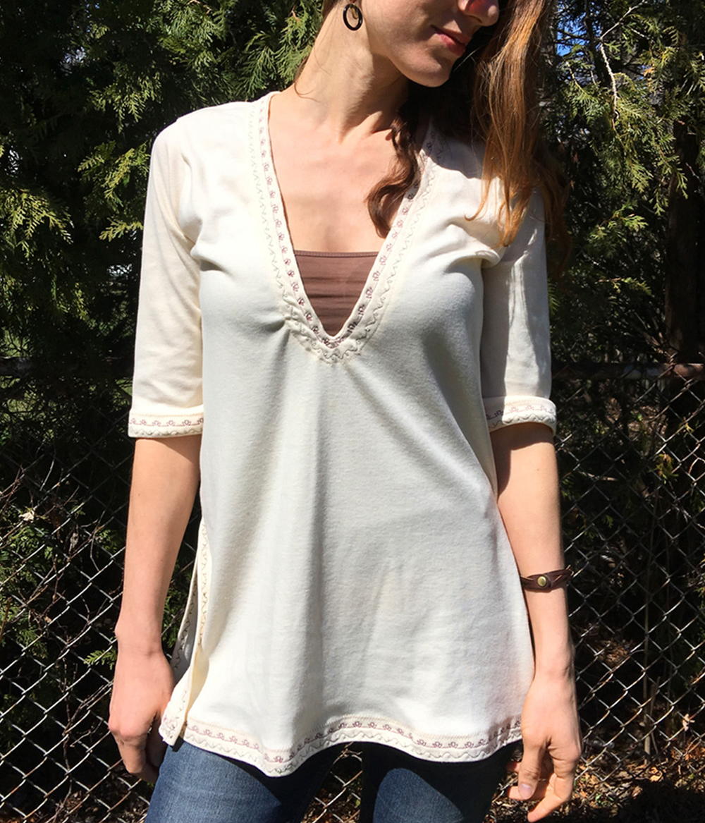 Embroidered Tunic Tutorial | AllFreeSewing.com