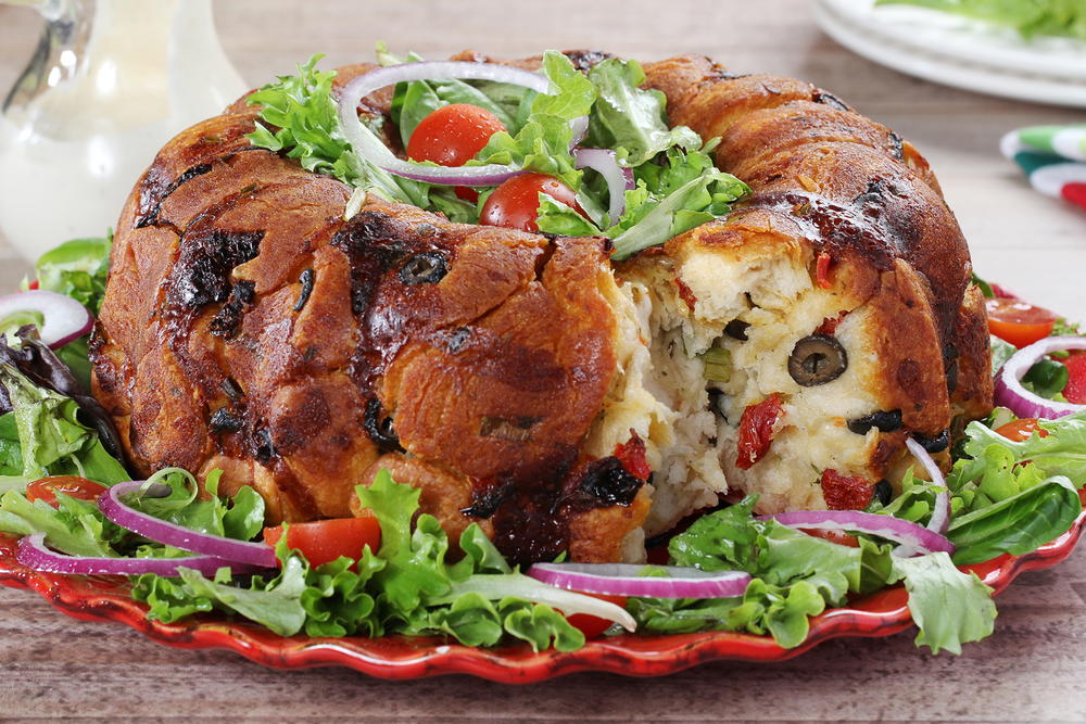 Pull-Apart Salad Bread | MrFood.com