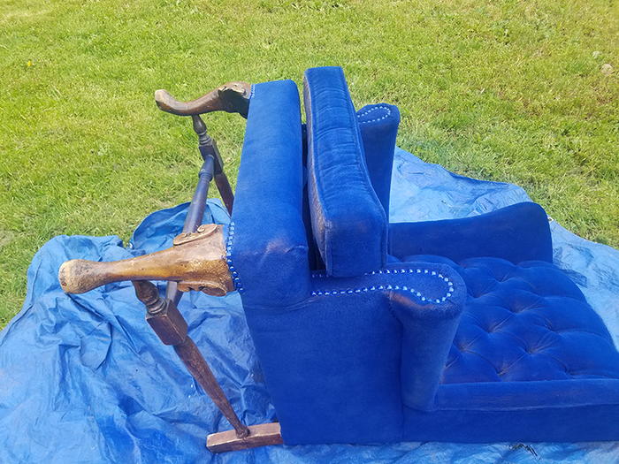 Checkerboard Easy Chair | FaveCrafts.com