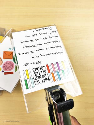 Quick and Easy Mini Memory Flip Book | FaveCrafts.com