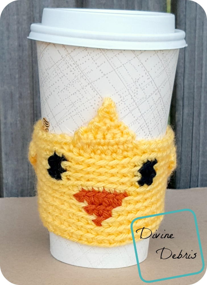 Sweet Chick Cup Cozy | FaveCrafts.com