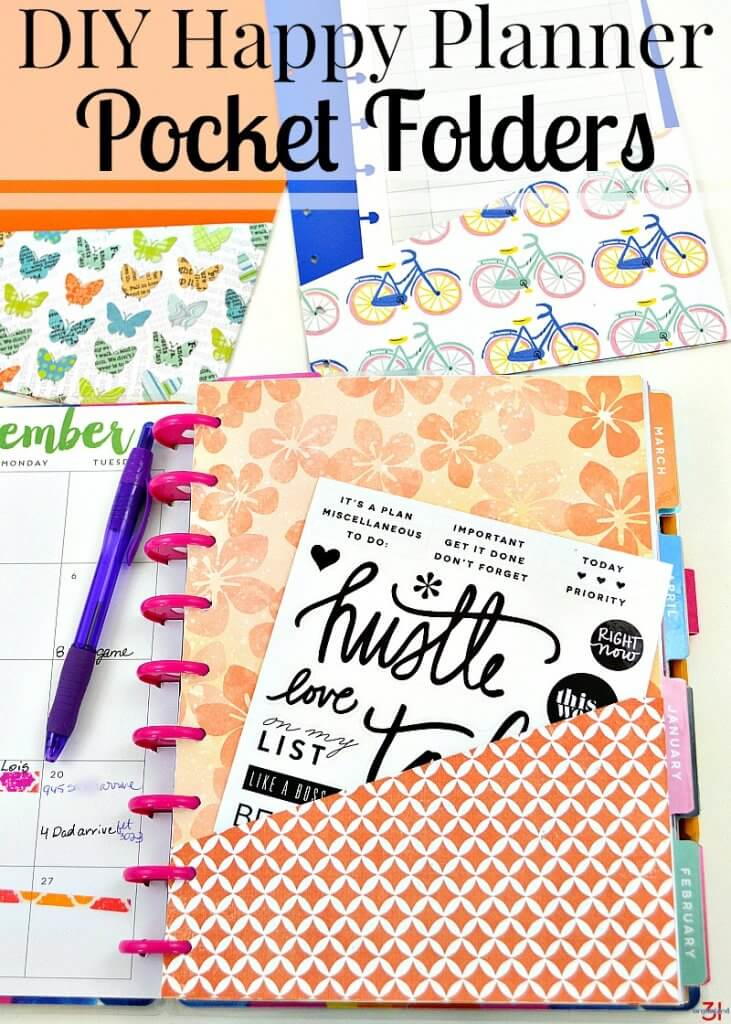 DIY Happy Planner Pocket | FaveCrafts.com