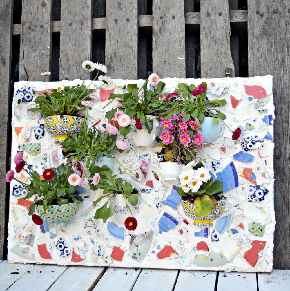 Upcycled Ceramic Plant Pots | FaveCrafts.com