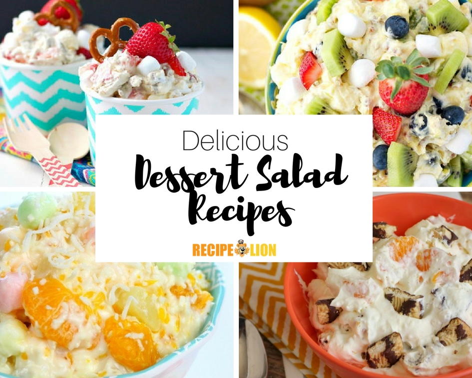 18 Dessert Salads: Ambrosia Salad, Jello Salad, and More | RecipeLion.com