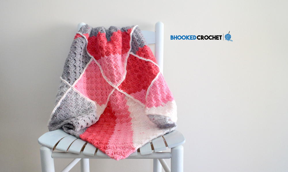 POP! Geometric Baby Blanket | AllFreeCrochet.com