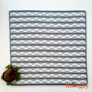 Stunning Popcorn Ripple Crochet Afghan | AllFreeCrochetAfghanPatterns.com