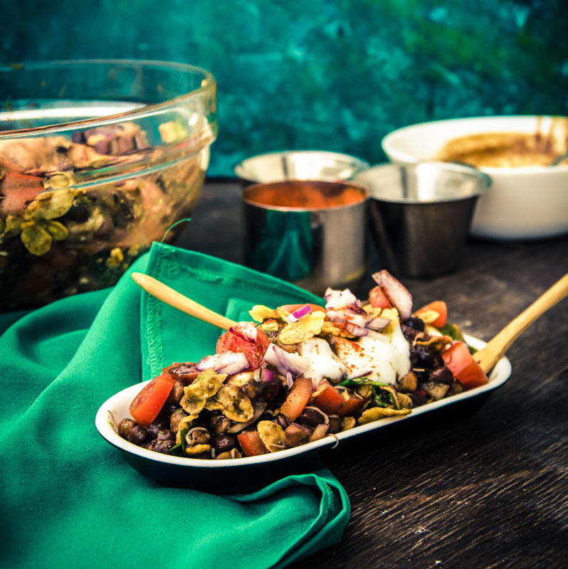 Kala Chana Sprouts Chaat | RecipeLion.com