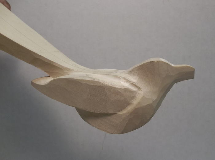 Carving the Black-billed Magpie | wildfowl-carving.com