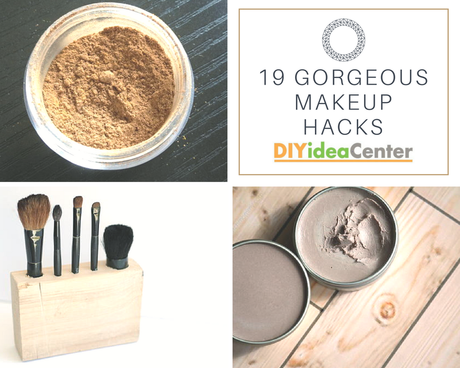 19 Gorgeous Makeup Hacks | DIYIdeaCenter.com