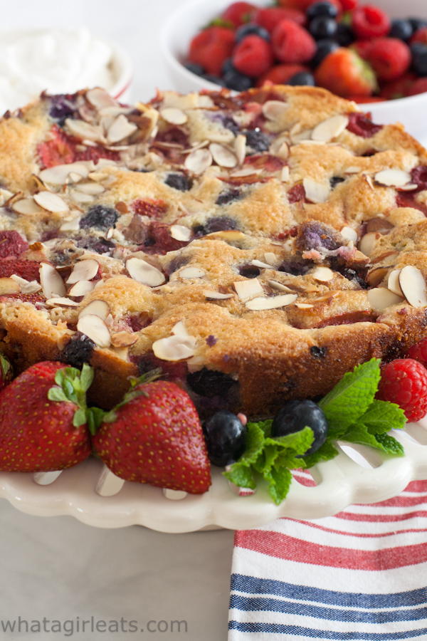 Fresh Berry Cake | FaveGlutenFreeRecipes.com