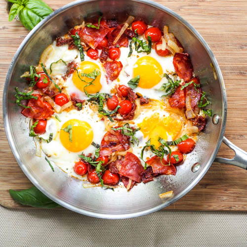 Chorizo Breakfast Egg Skillet | FaveGlutenFreeRecipes.com