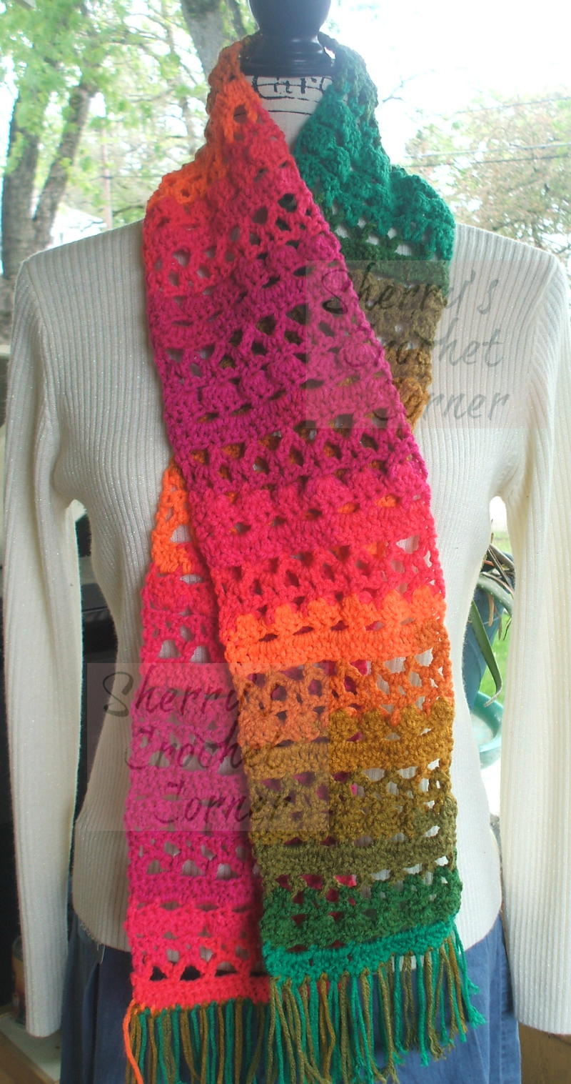 Classic Crochet Infinity Scarf (Free Pattern) | AllFreeCrochet.com