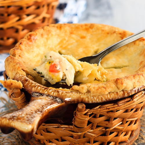 Delicious Chicken Pot Pie | FaveHealthyRecipes.com