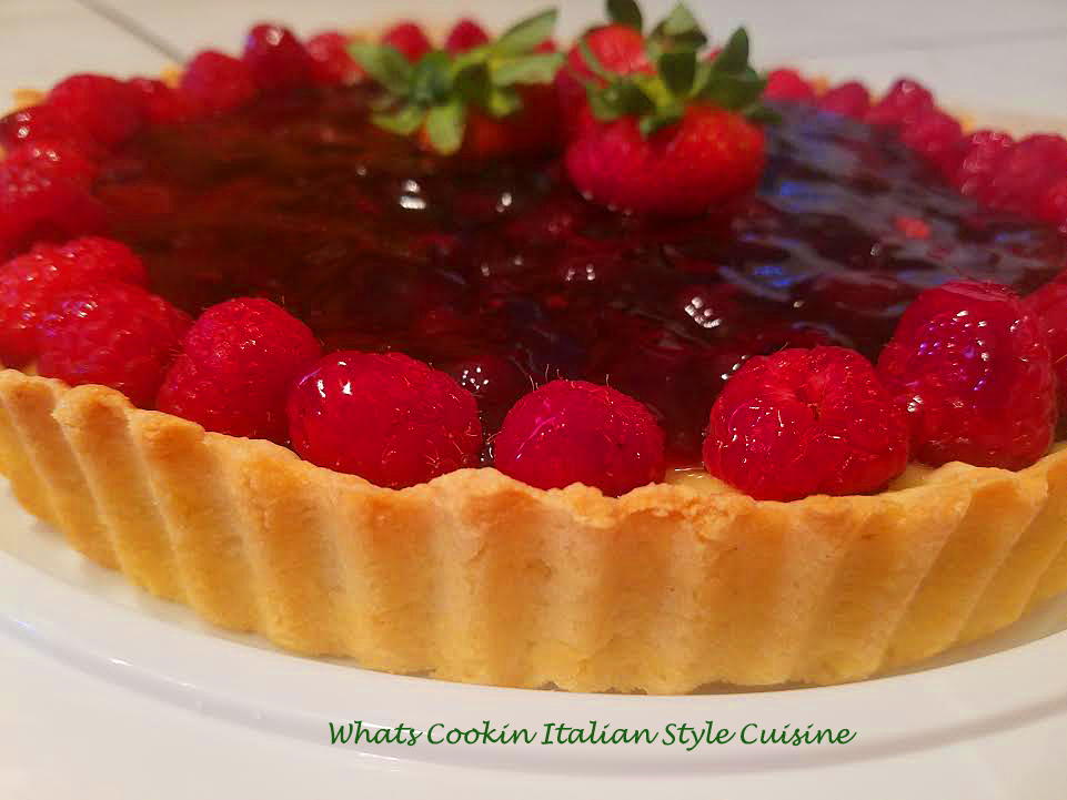 Raspberry Lemon Tart | FaveSouthernRecipes.com