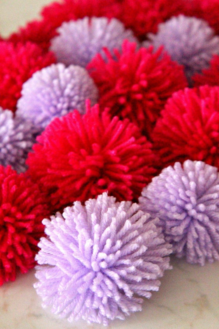 How to Make Pom Poms in Bulk | AllFreeKidsCrafts.com