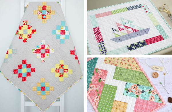 30 Marvelous Mini Quilt Patterns | FaveQuilts.com