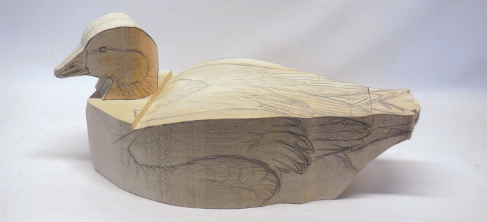 Carve a Ross's Goose Decoy, Part One | wildfowl-carving.com