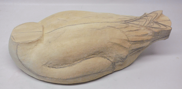 Carve a Ross's Goose Decoy, Part One | wildfowl-carving.com